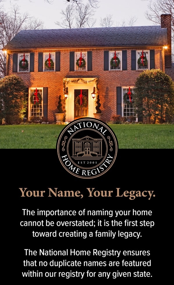 National Home Registry - National Home Registry